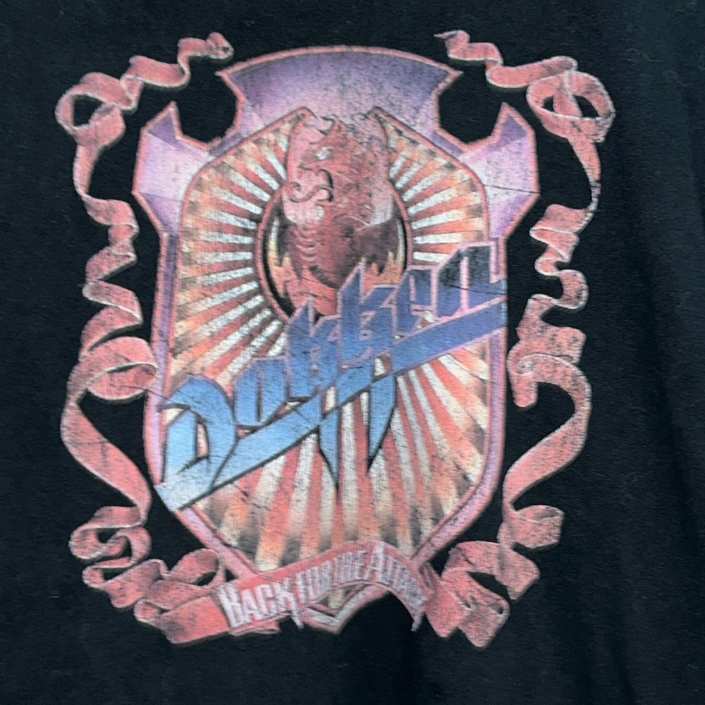 Dokken Back For The Attack Album Cover Short Long Sle… - Gem